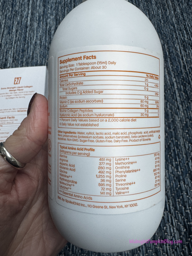 My Review of SpoiledChild E27 Extra Strength Liquid Collagen – The ...